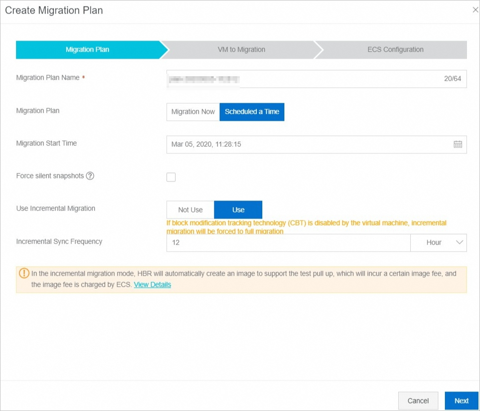Migrate Data From A Vmware Vm To An Ecs Instance Cloud Backup Alibaba Cloud Documentation Center