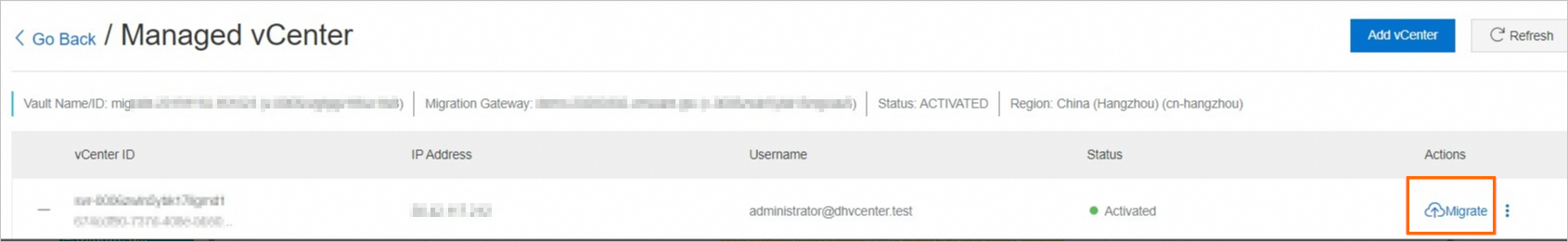 Migrate Data From A Vmware Vm To An Ecs Instance Cloud Backup Alibaba Cloud Documentation Center