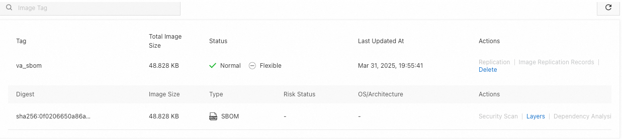 Content analysis for container images - Container Registry - Alibaba ...