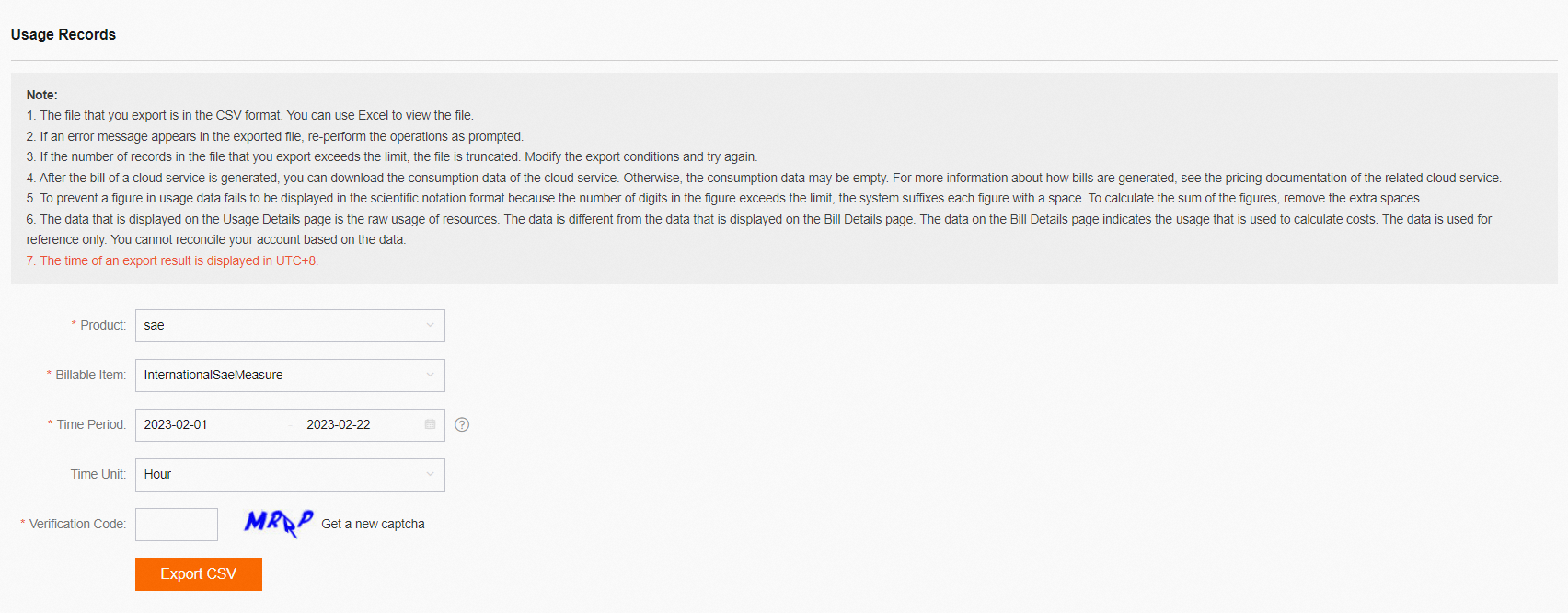 Query Billing Details Serverless App Engine Alibaba Cloud