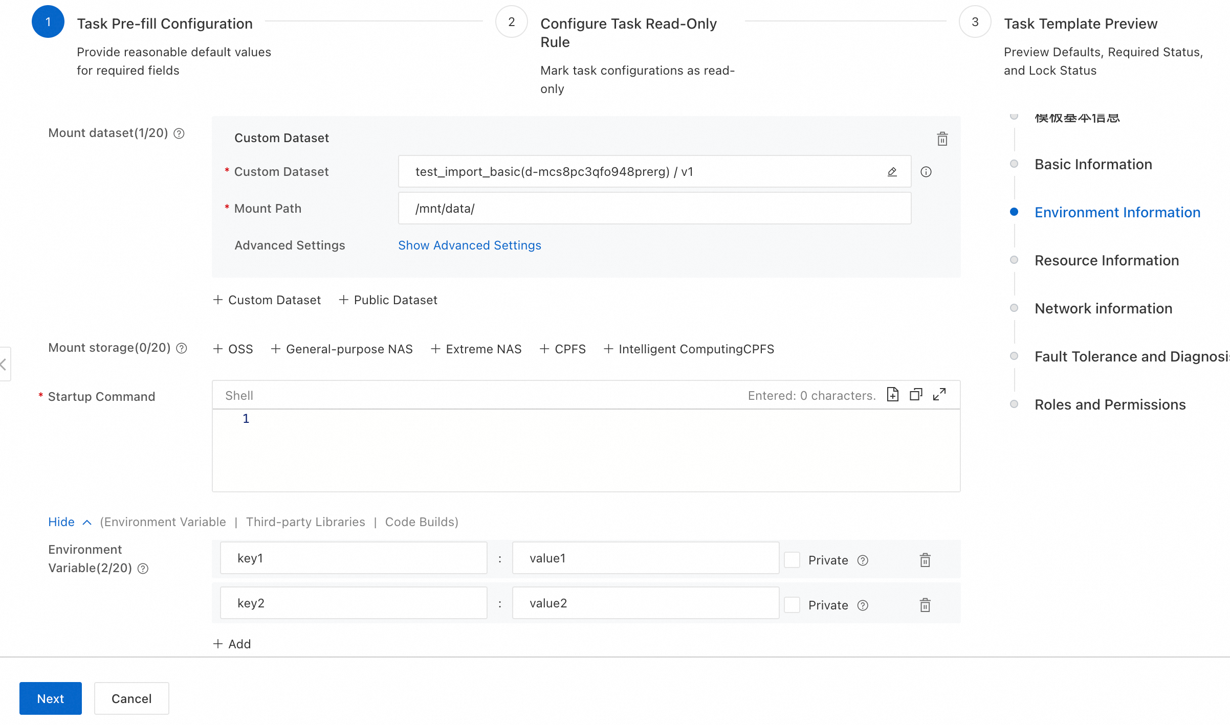 Tune jobs with templates and comparison - Platform For AI - Alibaba ...