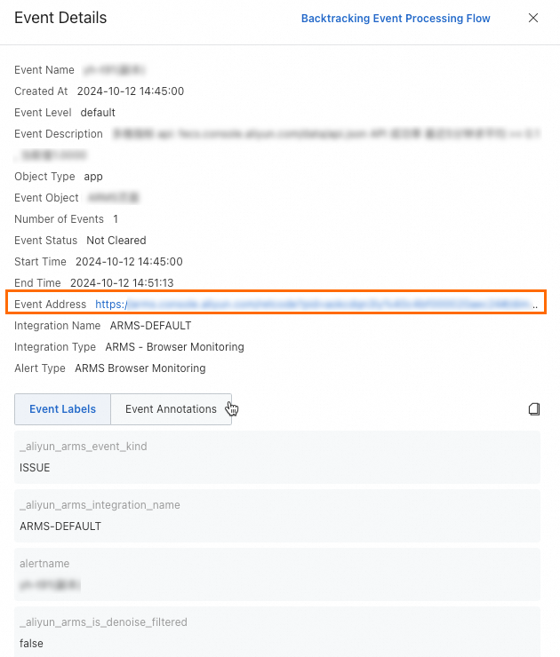 Anomaly detection for metric data based on dynamic thresholds - Application Real-Time Monitoring ...