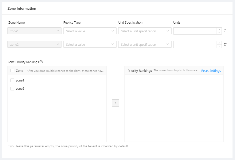 Create a tenant -OceanBase Cloud Platform-OceanBase Documentation