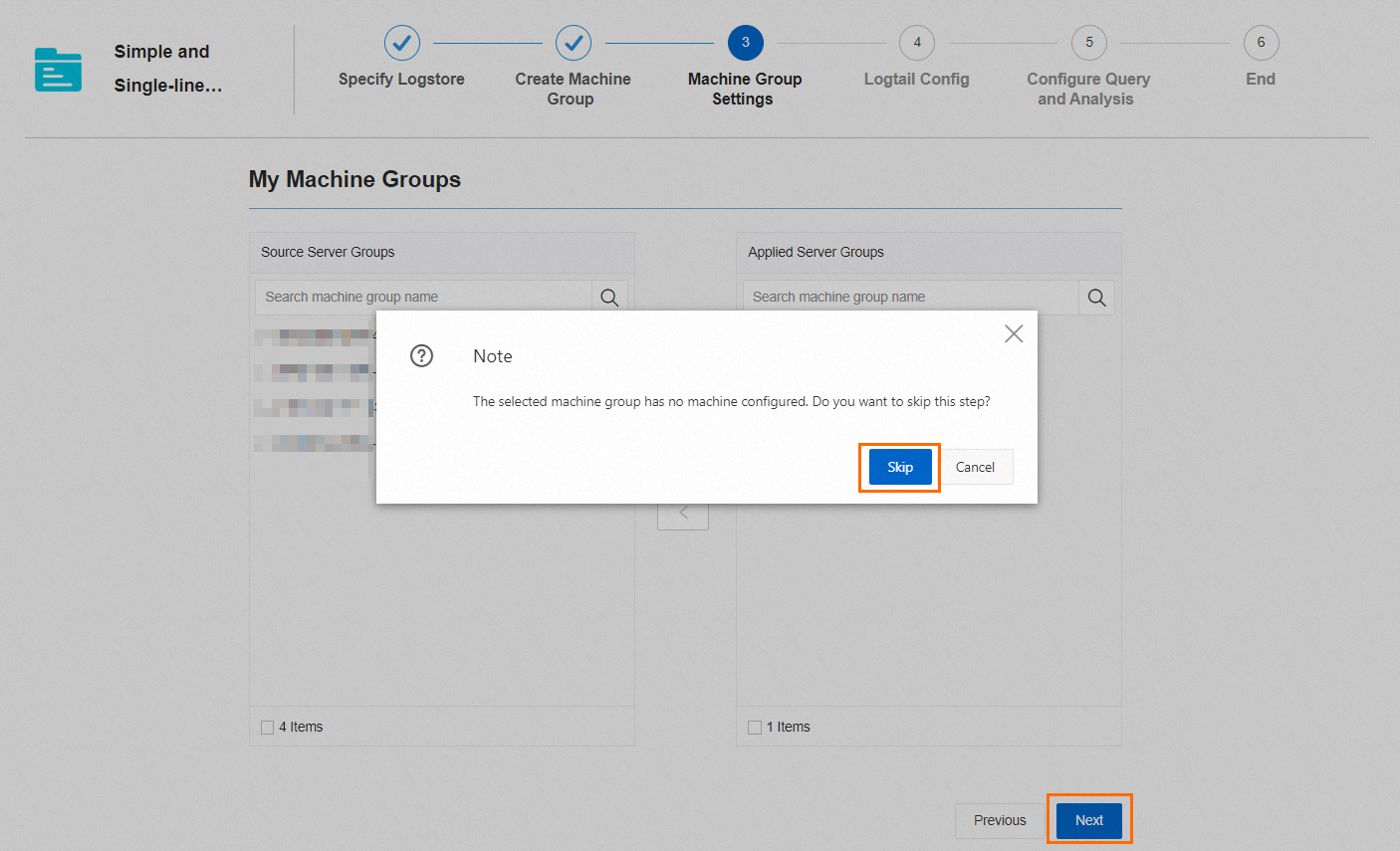 Configure log collection by using existing Log Service resources - Serverless App Engine ...