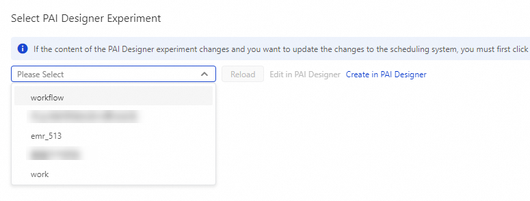 PAI Designer node - DataWorks - 阿里雲