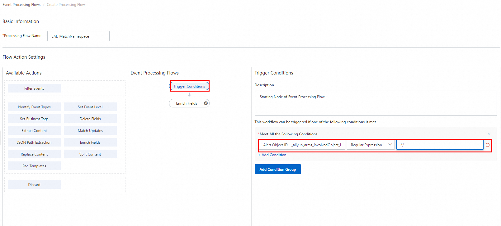 how to add sae namespace information to alert information - Serverless App Engine - Alibaba ...
