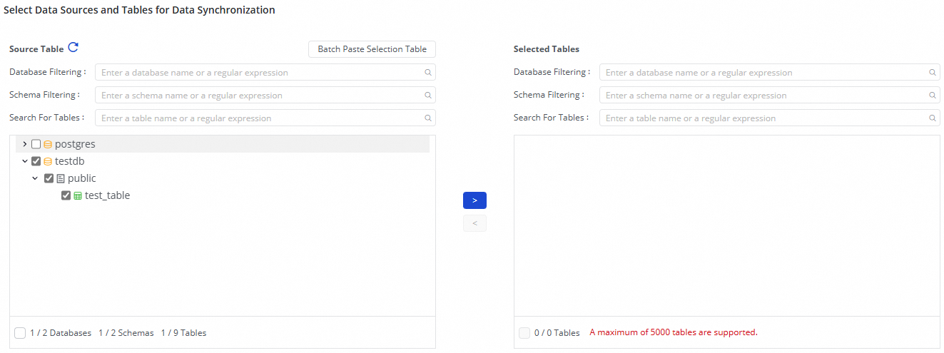 Offline synchronization of the entire Hologres database to MaxCompute - DataWorks - 阿里云