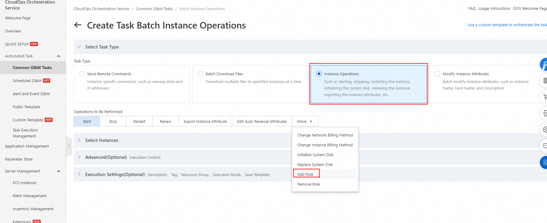 Use a software package in OOS to perform a rolling update on ECS instances in a scaling group ...