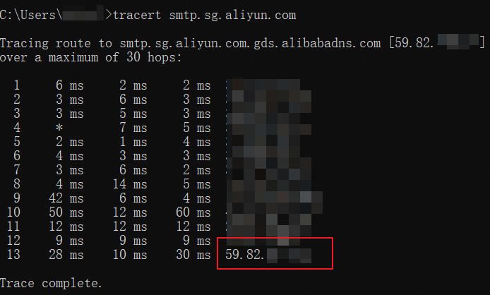 SMTP Sending Error: Could not connect to SMTP host - Alibaba Mail - Alibaba Cloud Documentation ...