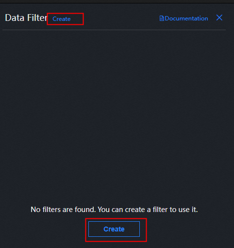 Create a filter - DataV - Alibaba Cloud Documentation Center