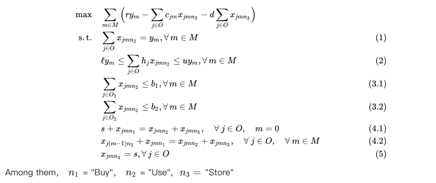 Use case: production scheduling and planning - procurement and production planning ...