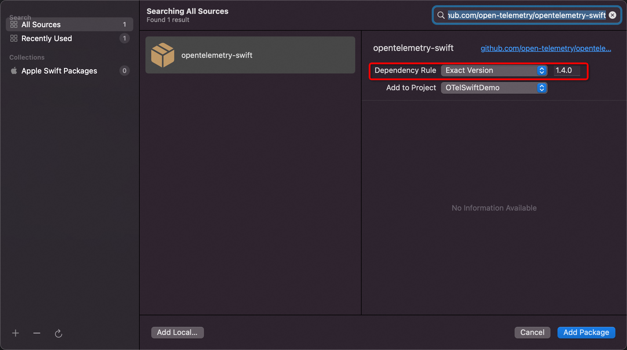 Import trace data from iOS apps to Simple Log Service by using OpenTelemetry SDK for iOS ...