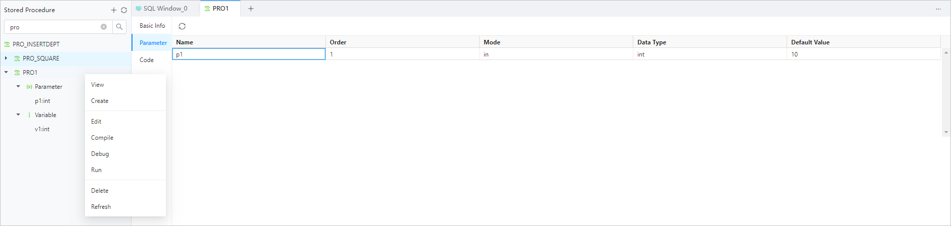 Manage Stored Procedures Apsaradb For Oceanbase Alibaba Cloud Documentation Center