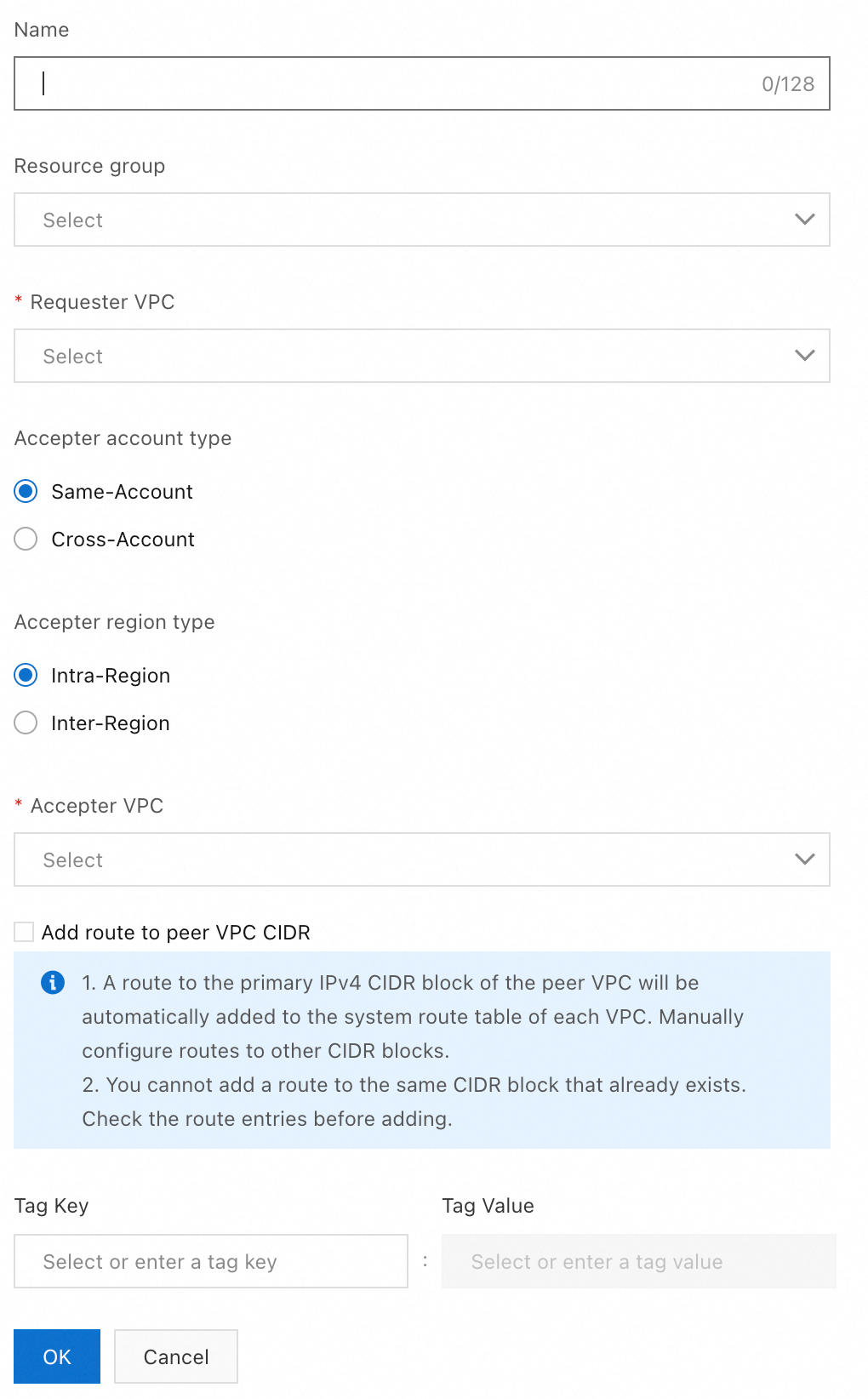 Use a VPC peering connection and security configurations to access a ...