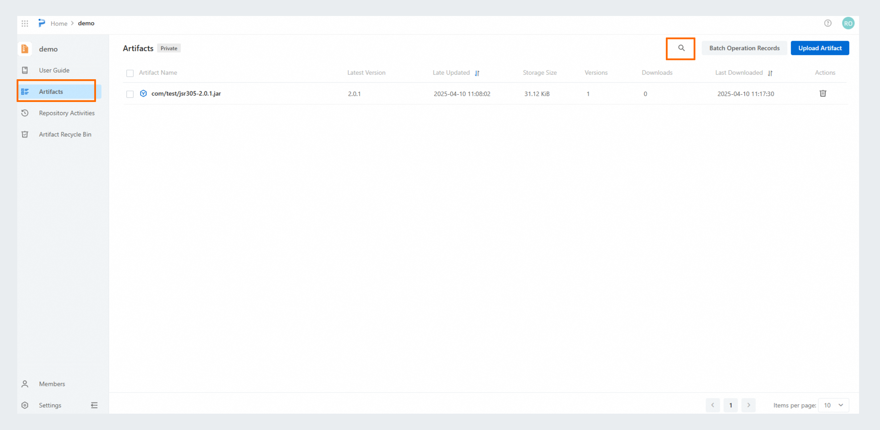 Manage artifacts in a generic repository - Alibaba Cloud DevOps ...