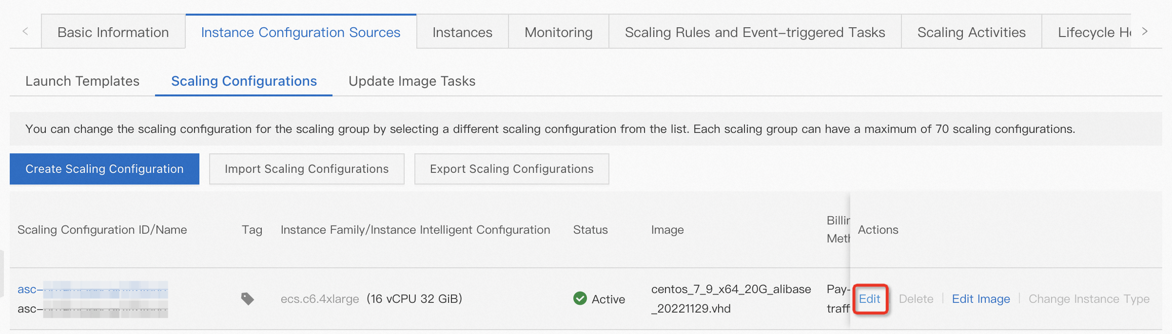 Use a software package in OOS to perform a rolling update on ECS instances in a scaling group ...