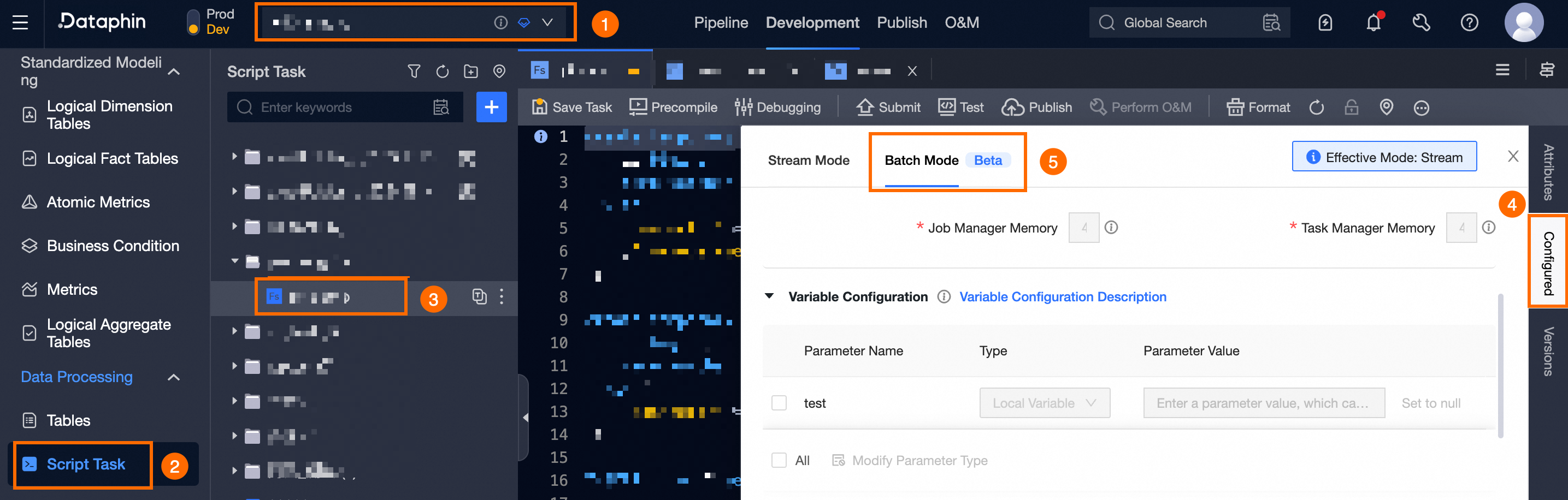 Configure Open Source Flink Offline Mode Resources Dataphin Alibaba Cloud Documentation Center 9944