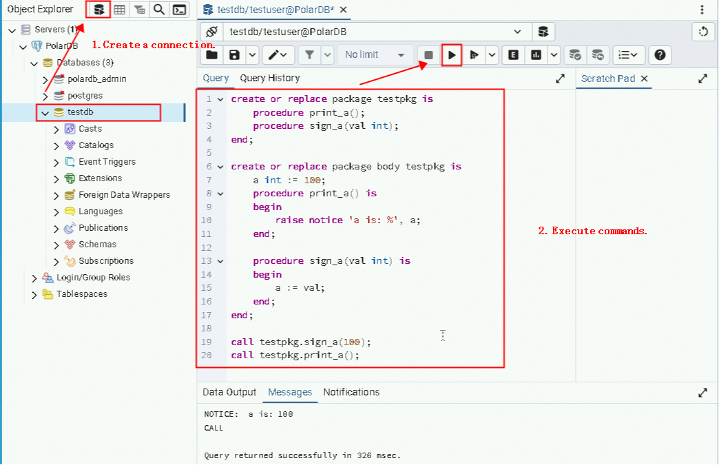 pgAdmin4 - PolarDB - Alibaba Cloud Documentation Center