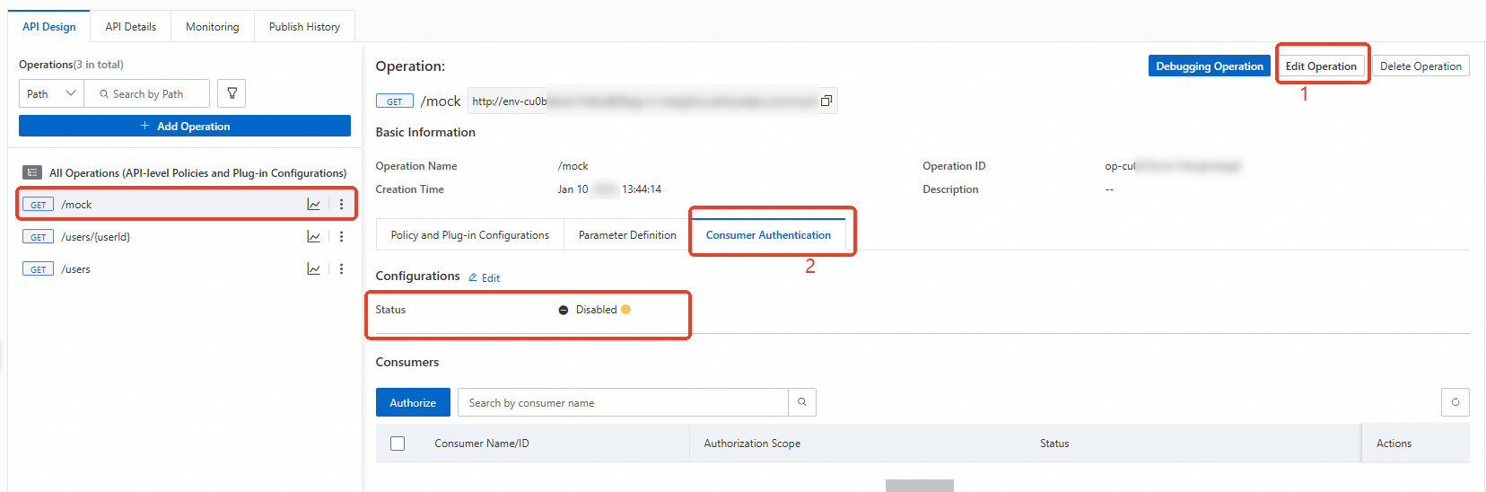 Configure consumer authentication - API Gateway - Alibaba Cloud Documentation Center
