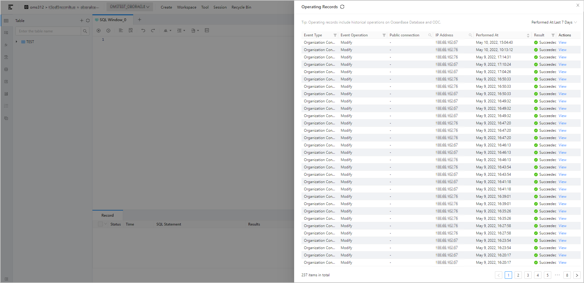 View operation records - - Alibaba Cloud Documentation Center