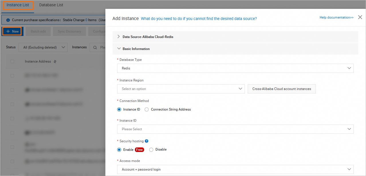 Dify preparations - Data Management - Alibaba Cloud Documentation Center