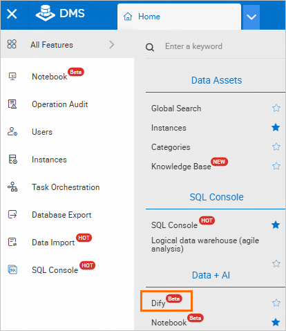 Build ChatBI based on Dify+NL2SQL - Data Management - Alibaba Cloud Documentation Center