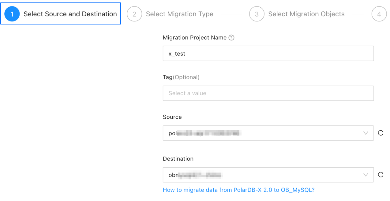 How To Migrate Data From A Polardb X 20 Database To A Mysql Tenant Of Oceanbase Database 0719