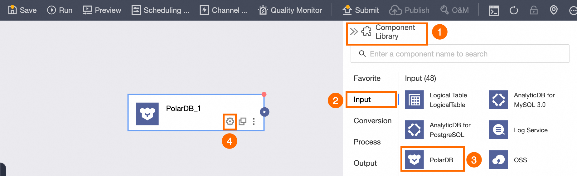 How to configure PolarDB input components to read data from data sources - Dataphin - Alibaba ...