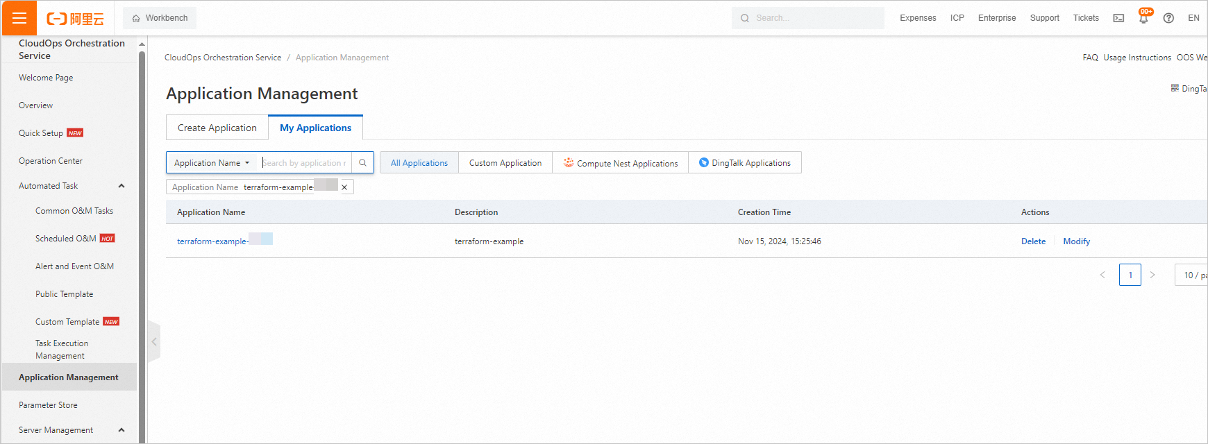 Use Terraform to manage OOS - Terraform - Alibaba Cloud Documentation Center