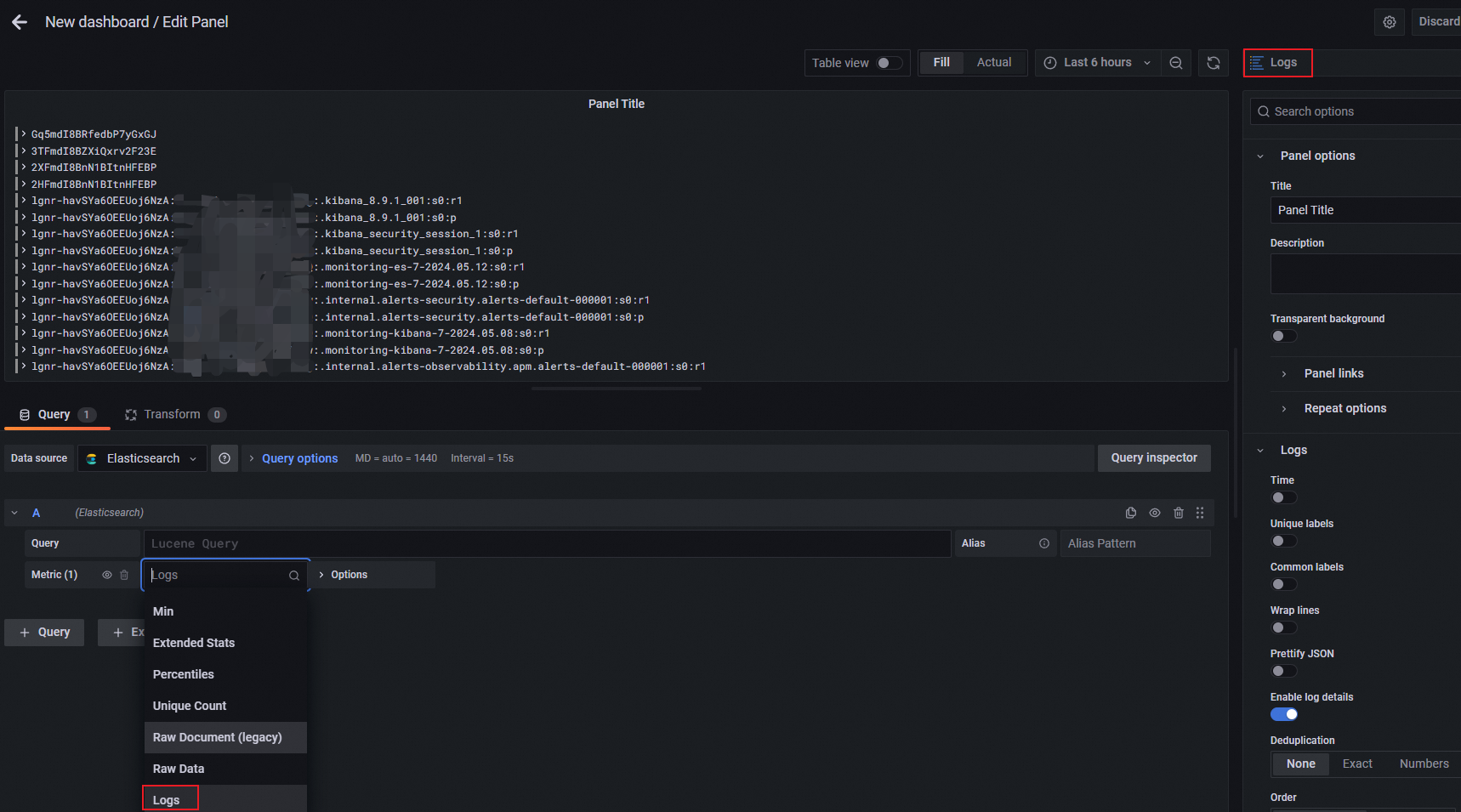 Add And Use An Elasticsearch Data Source Application Real Time Monitoring Service Alibaba