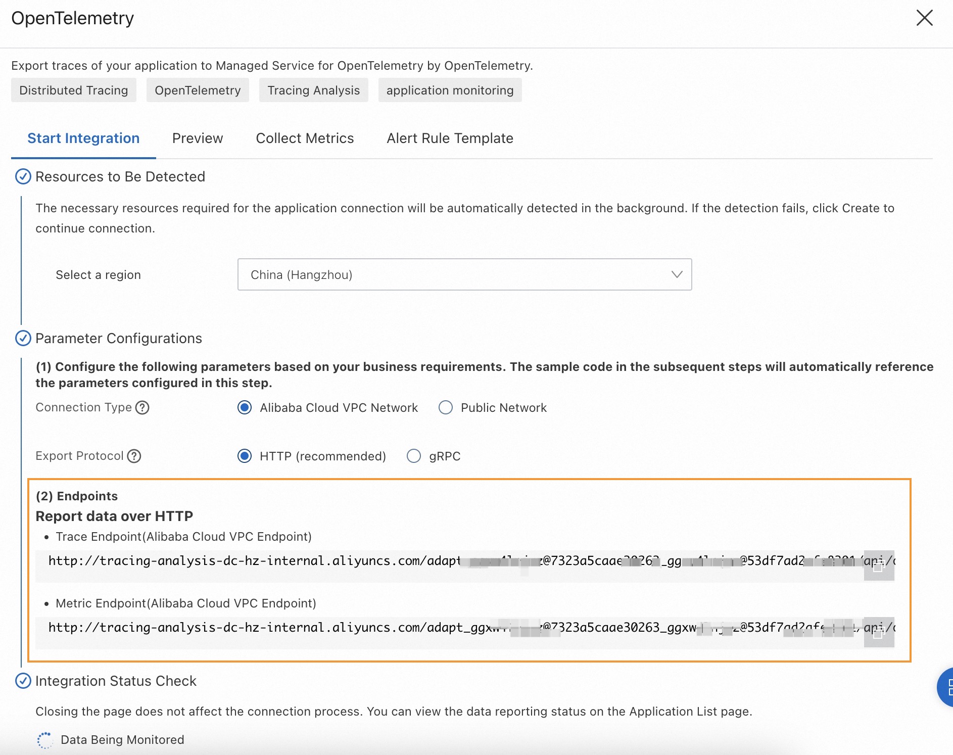 Use Alibaba Cloud Llm Sdk For Python To Report The Trace Data Of Llm Applications Application