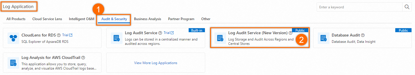 How to enable the new version of Log Audit Service, How to enable the new version of Log Audit ...