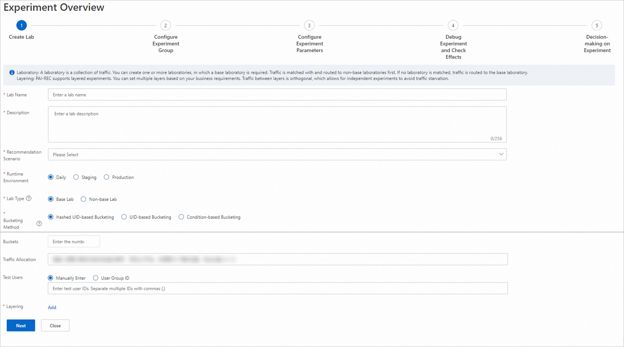 Experiment configuration and decision-making - Artificial Intelligence Recommendation - Alibaba ...