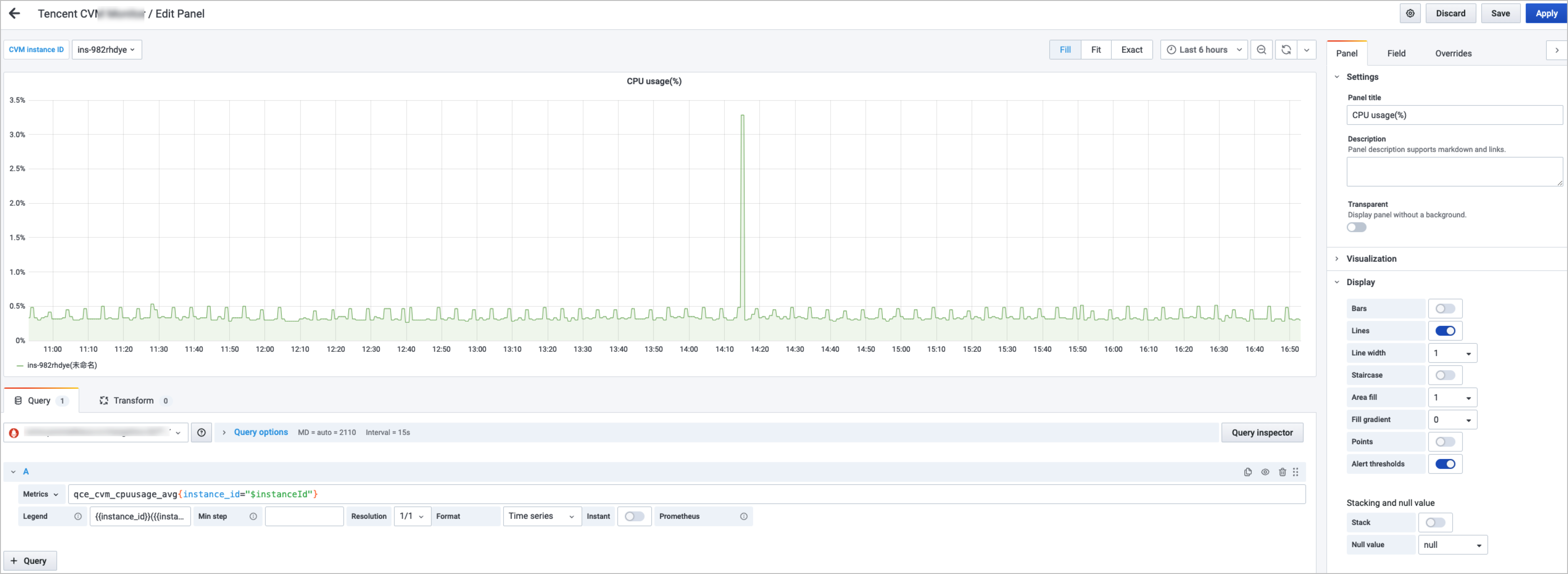 Use Managed Service for Prometheus to monitor Tencent Cloud services - Application Real-Time ...