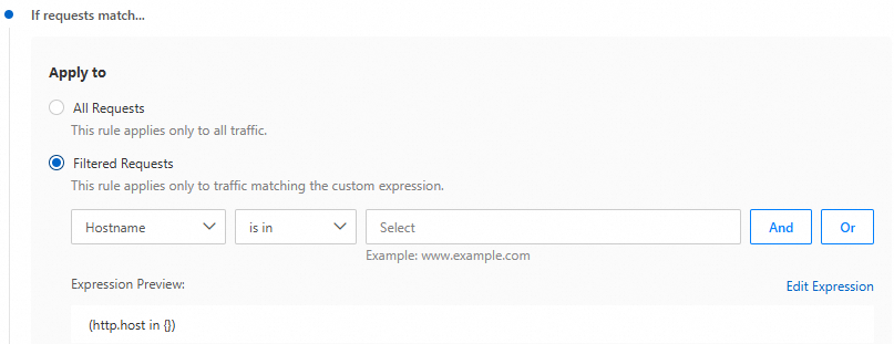 Security Rules Edge Security Acceleration Alibaba Cloud Documentation Center