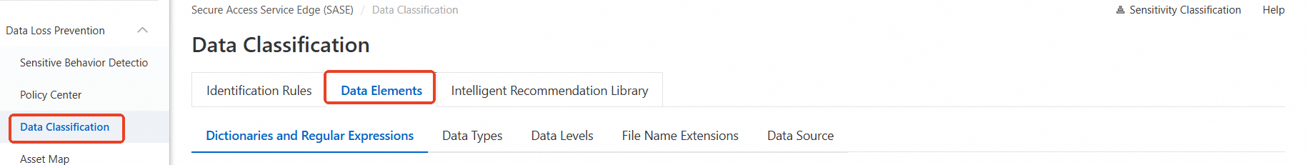 Configure identification rules for files transferred outbound - Secure ...