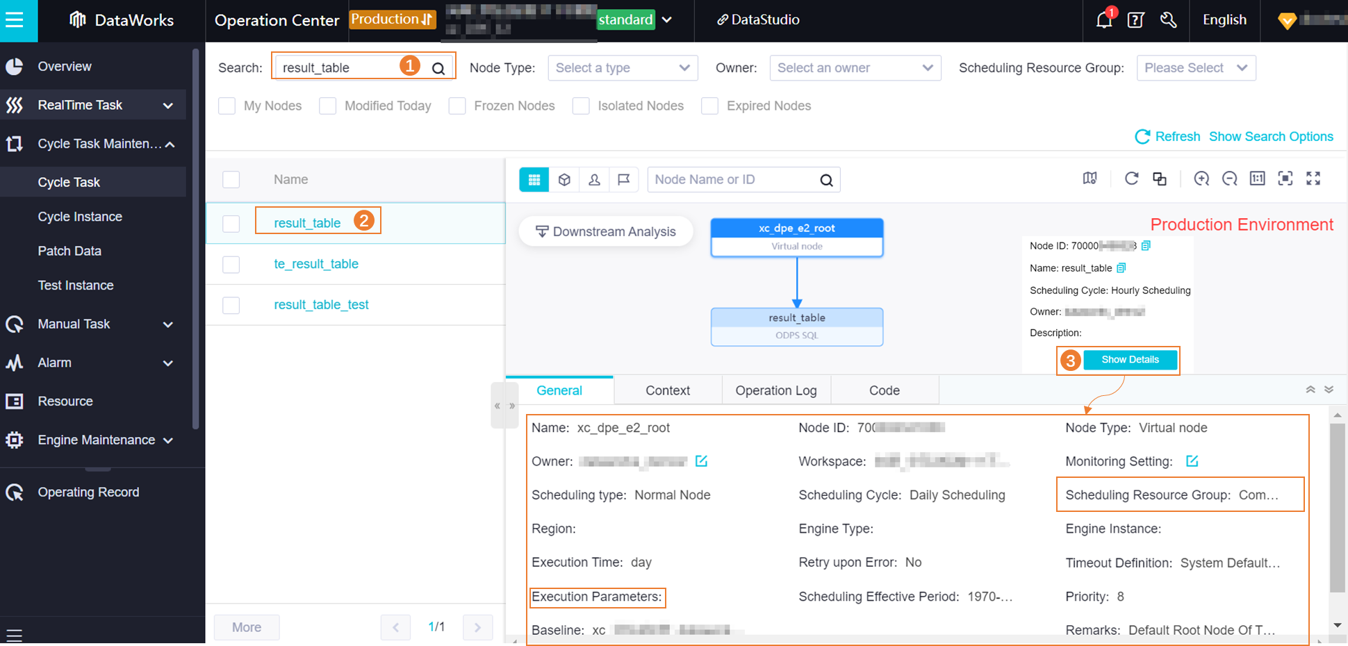 Getting started with Operation Center - DataWorks - Alibaba Cloud Documentation Center