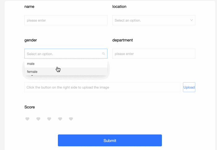 How to use the drop-down radio component - Quick BI - Alibaba Cloud Documentation Center
