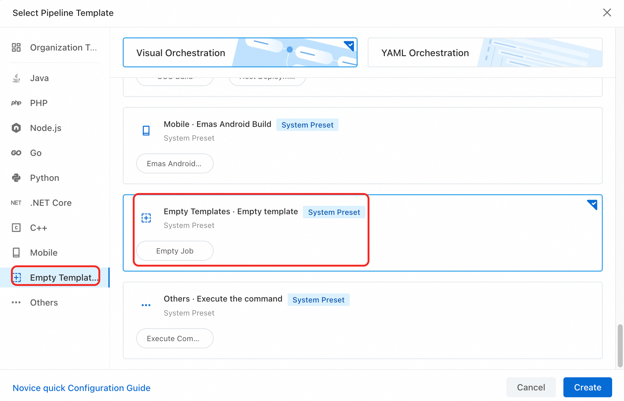 Apsara Devops pipelines support the automatic creation and management of stacks through ...