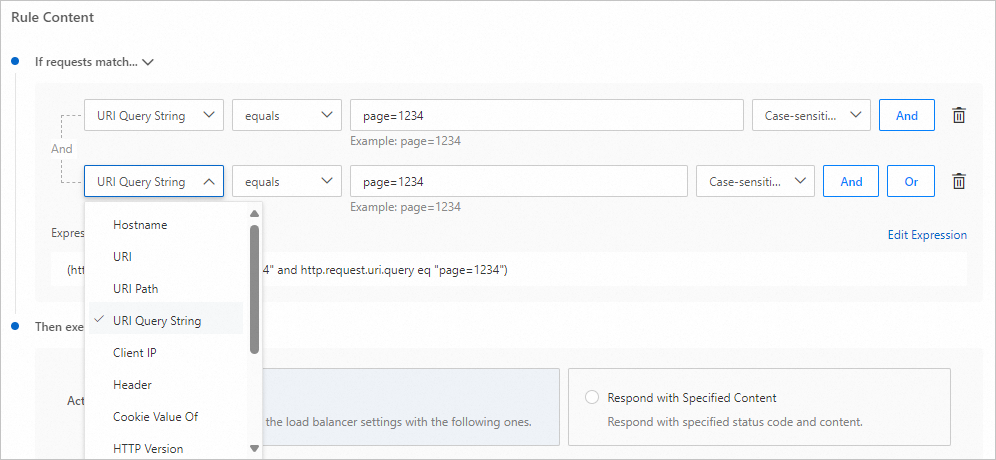 Create Custom Rules Edge Security Acceleration Alibaba Cloud Documentation Center
