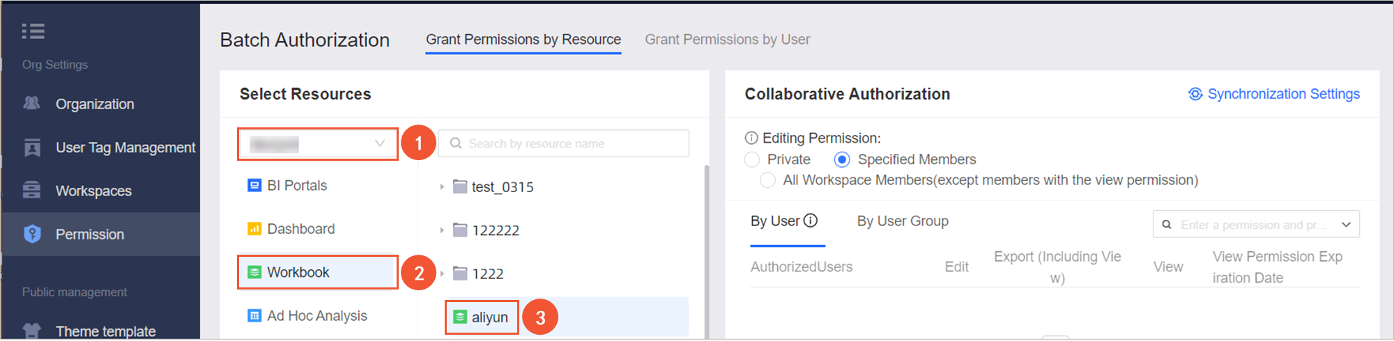 Workbooks Quick Bi Alibaba Cloud Documentation Center