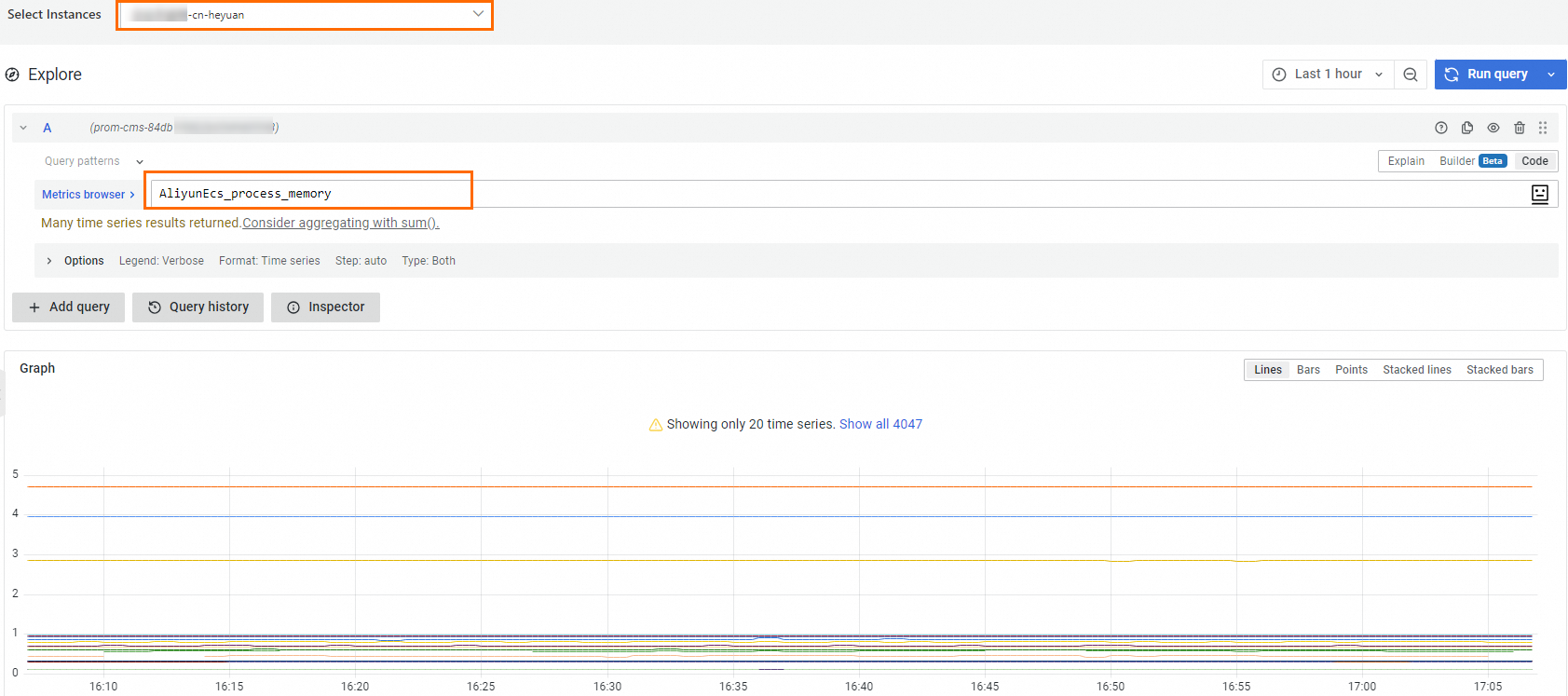 Query metric details - Application Real-Time Monitoring Service - Alibaba Cloud Documentation Center