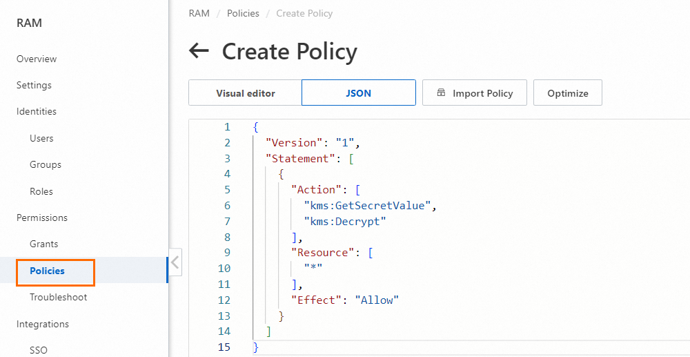 ACK integration with KMS Agent - Key Management Service - Alibaba Cloud ...