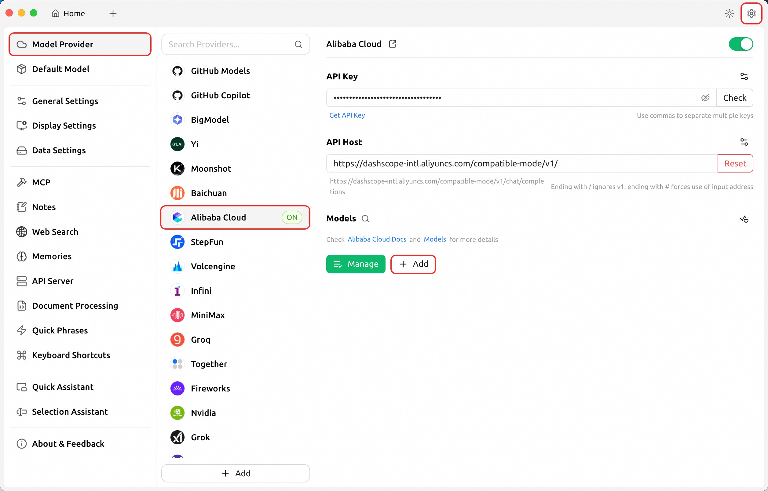 How to integrate Alibaba Cloud Model Studio with Cherry Studio ...
