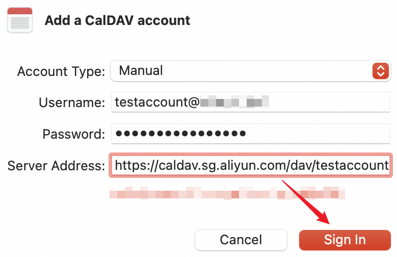 How to set up a calendar Alibaba Mail your Mac computer - Alibaba Mail ...