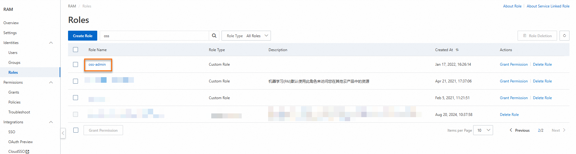 How to grant MaxCompute permissions to access OSS and Tablestore - MaxCompute - Alibaba Cloud ...
