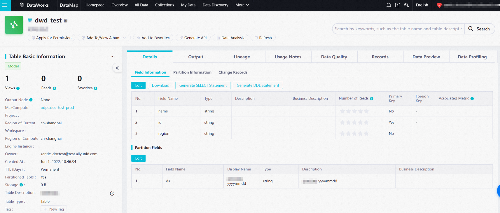 DataMap: Unified table management and table lineage tracking - DataWorks - Alibaba Cloud ...