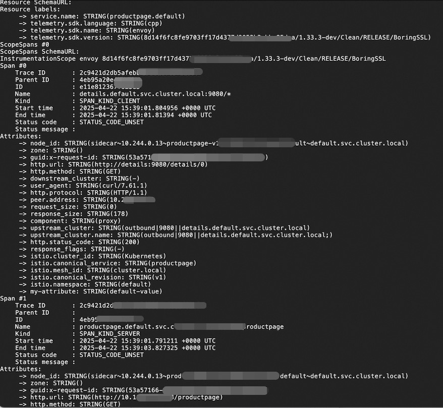 Use OpenTelemetry for trace analysis on Istio - Managed Service for OpenTelemetry - Alibaba ...