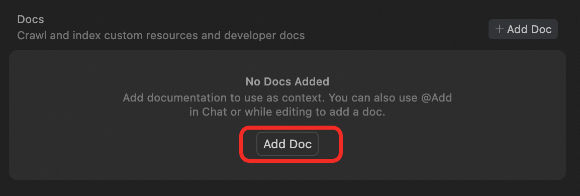 Use the OSS documentation in Cursor - Object Storage Service - Alibaba Cloud Documentation Center