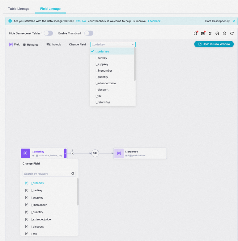 View data lineage information on the Data Map page of DataWorks ...